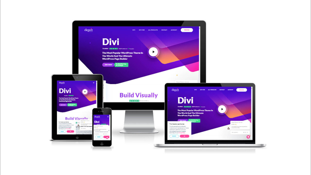 Using Divi Theme For Responsive Design - WP Cork